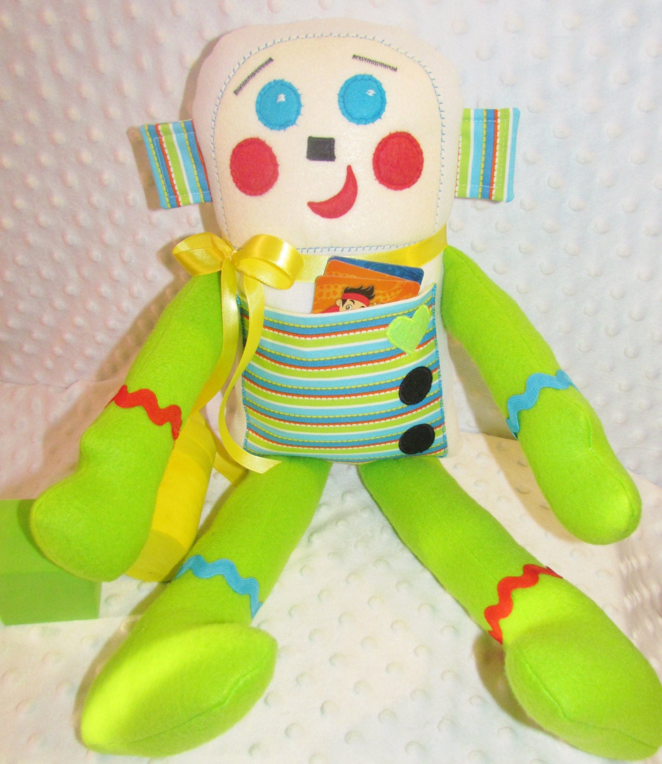 SOFT ROBOT 14 Inches Robot Doll Boy Soft Toddler - Etsy UK