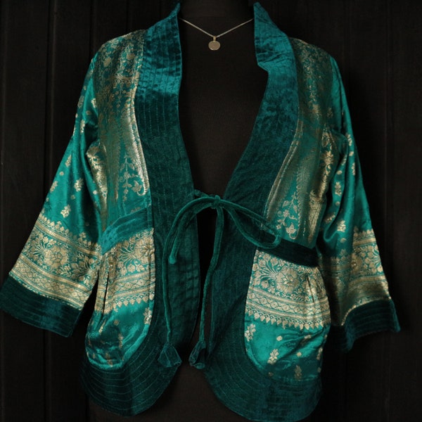 Silk Evening Jacket - Etsy