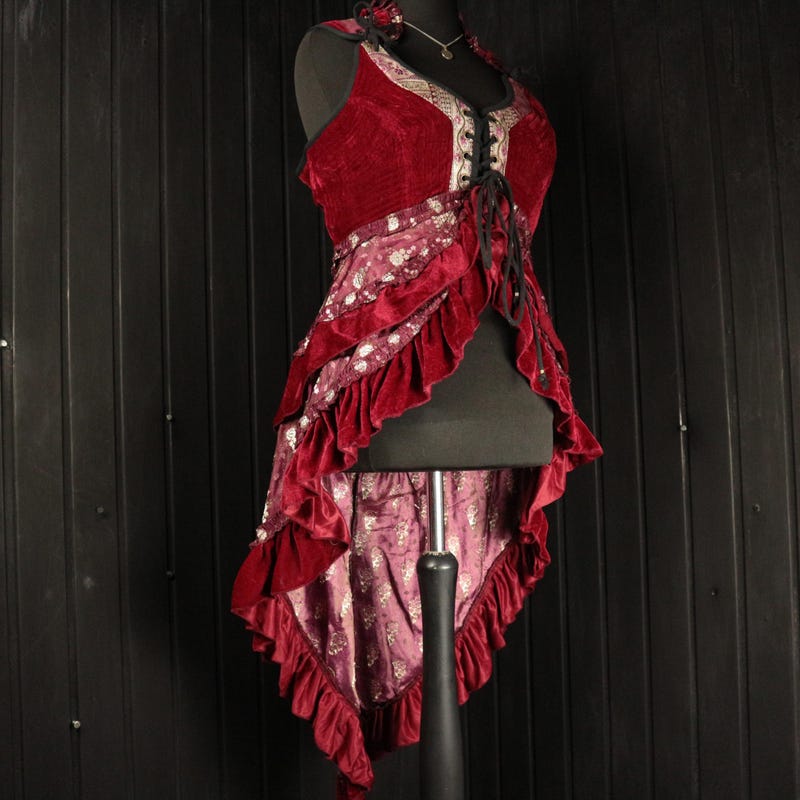 Burlesque Style Dress - Etsy