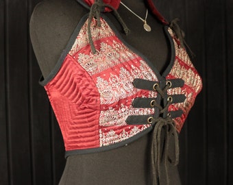 TRESSYM - 34"-36" Overbust LOTUS Bodice Top - Size L Adjustable Front ...