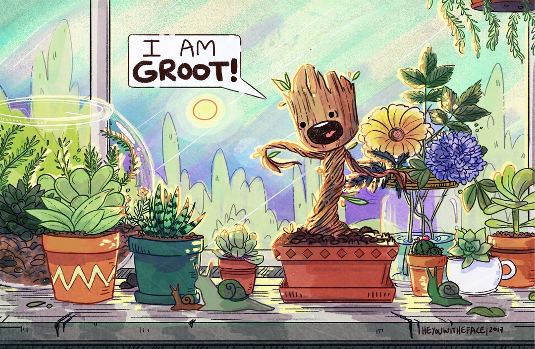 Je suis GROOT gros caractères - Etsy France