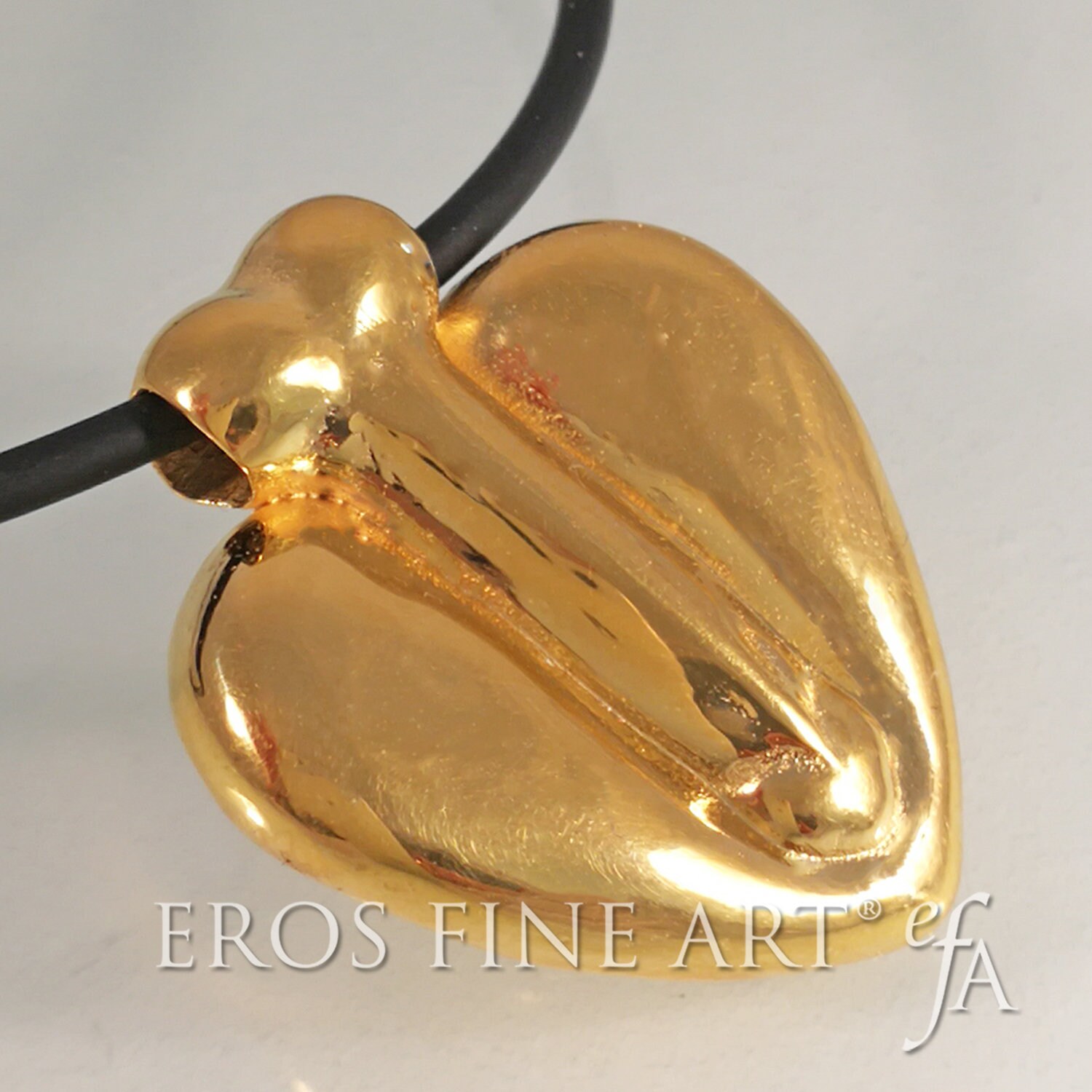 Heart Pendant "nearly Joined" - Exclusive Erotic Jewelry, Lingam ...