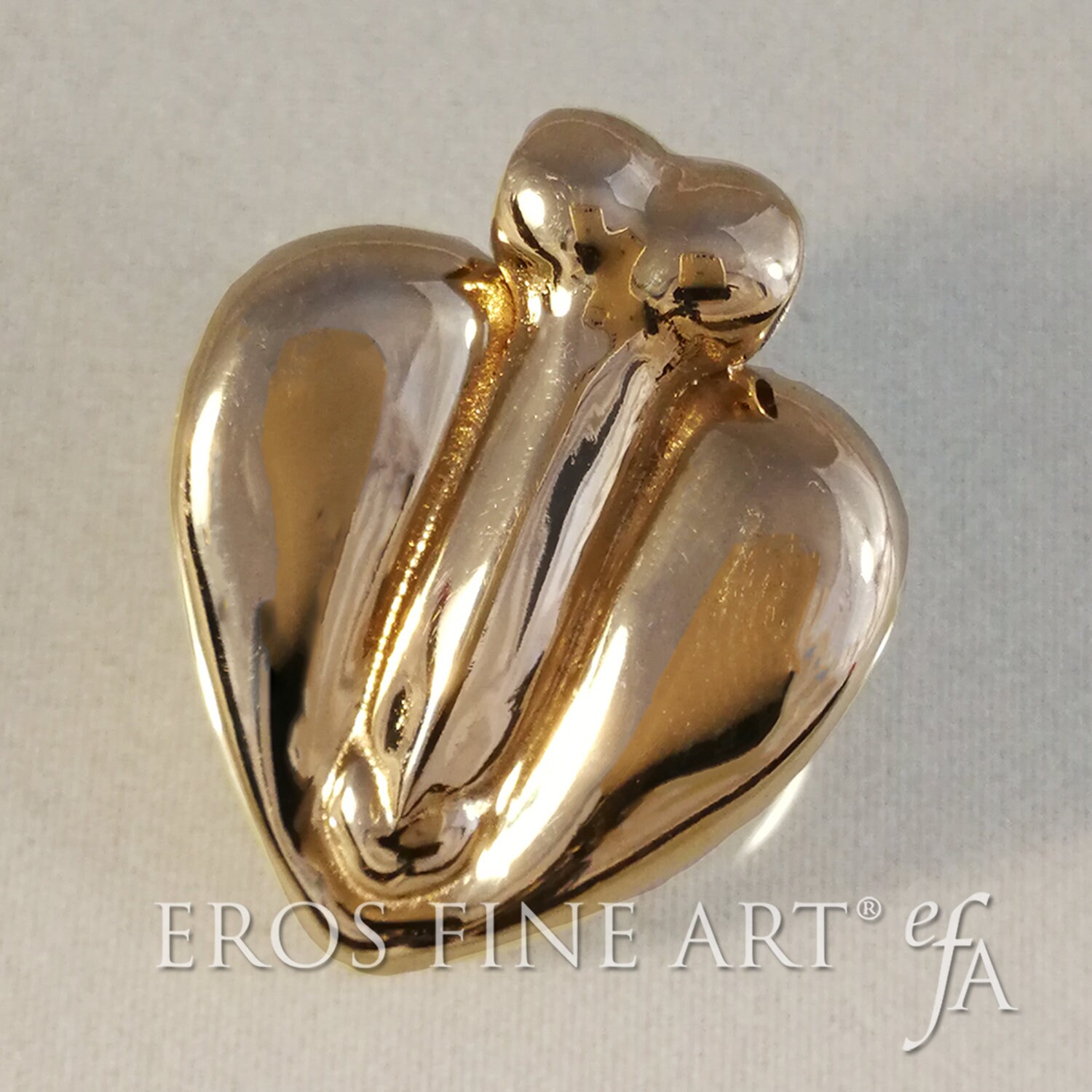 Heart Pendant "nearly Joined" - Exclusive Erotic Jewelry, Lingam ...