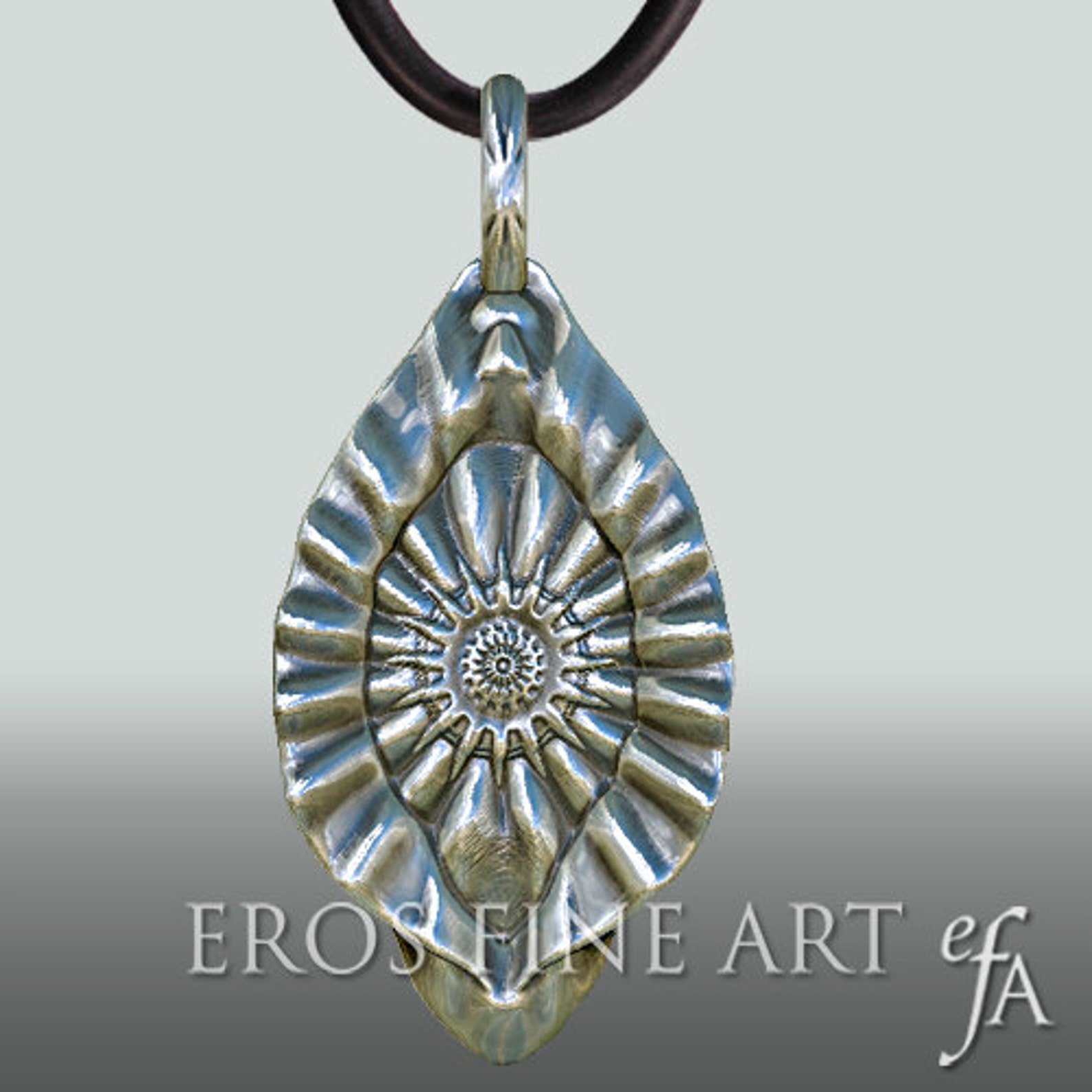 Exclusive Silver Pendant "yoni Waves" - Erotic Jewelry - Tantra Jewelry ...