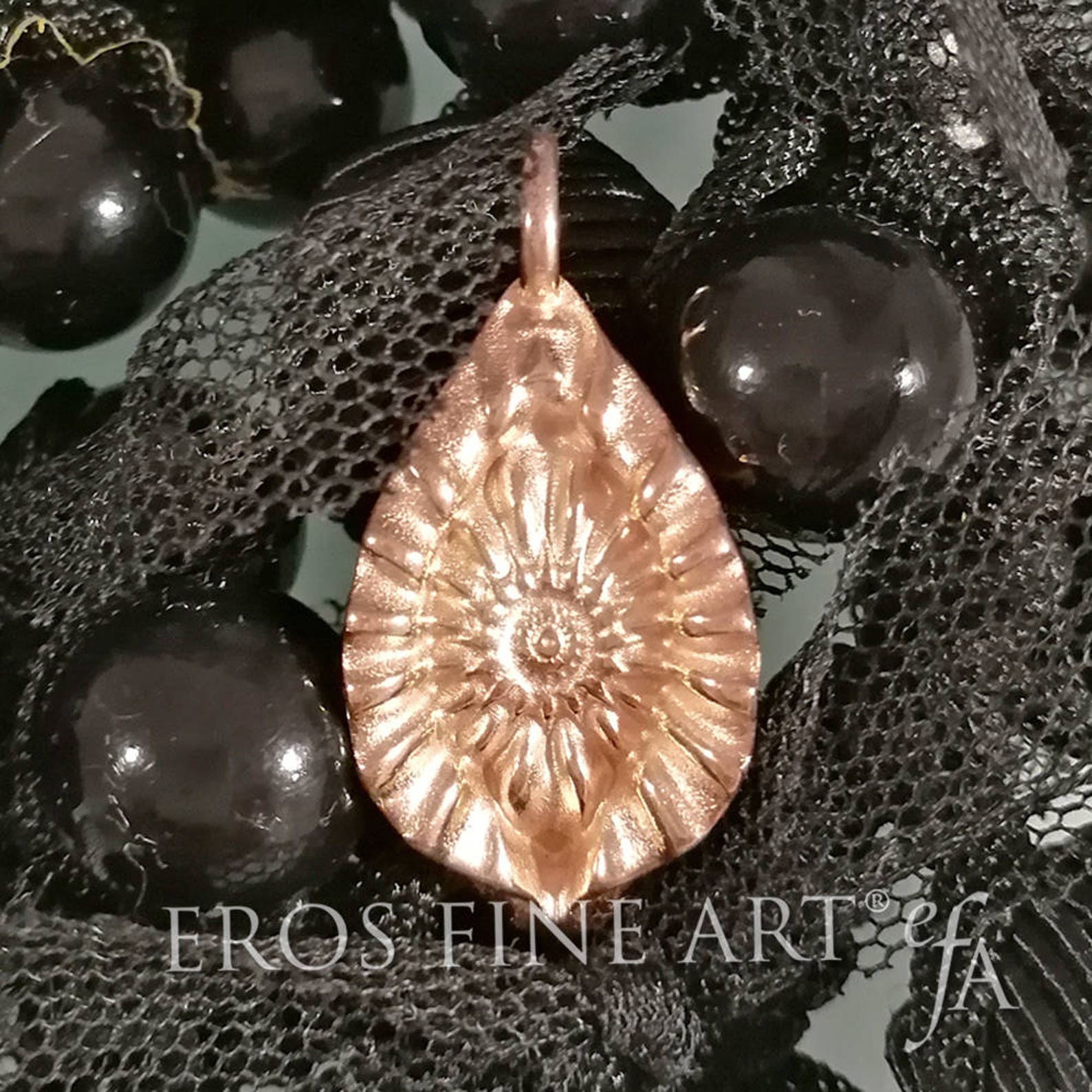 Exclusive Silver Pendant "yoni Waves" - Erotic Jewelry - Tantra Jewelry ...