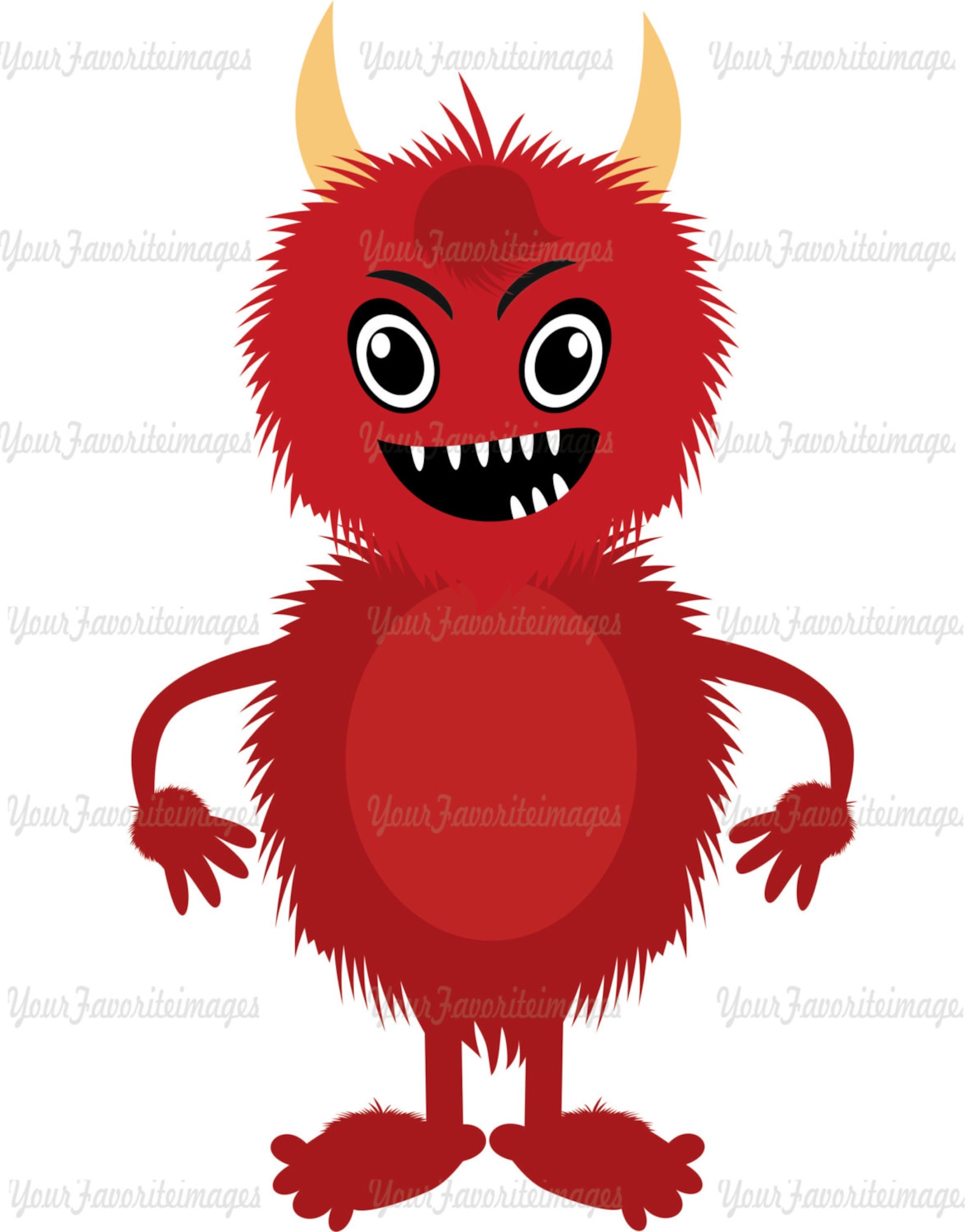 Little Monsters Clipart / Monsters Clip Art / Monsters vector | Etsy