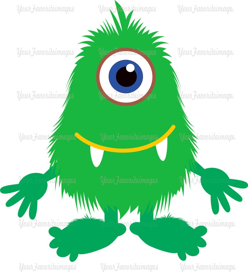 Little Monsters Clipart / Monsters Clip Art / Monsters vector | Etsy