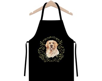 Golden Retriever Apron - Etsy
