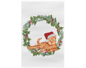Orange Tabby Cat Towel - Etsy