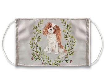 Cavalier King Charles Face Mask - Etsy