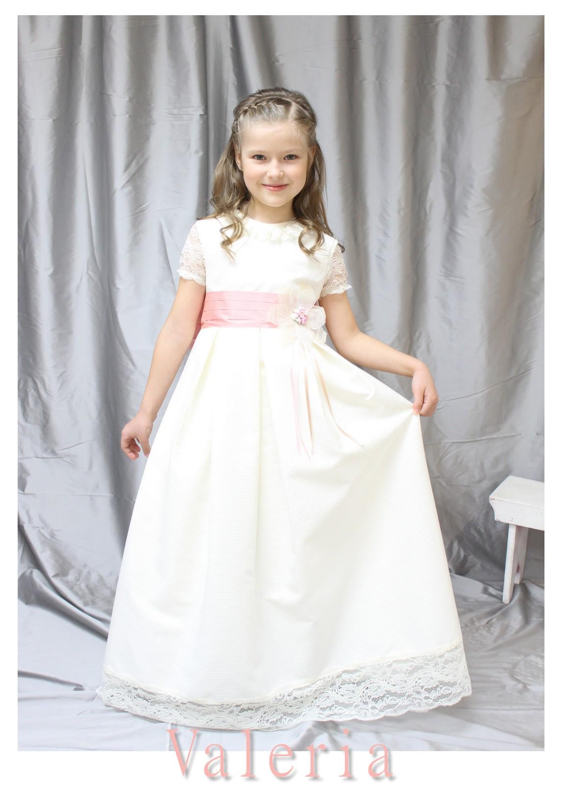 LUXURY First Communion Dress for Girl. Spanish European Style.ivory ...