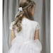 LUXURY First Communion Dress for Girl. Spanish European Style. White ...