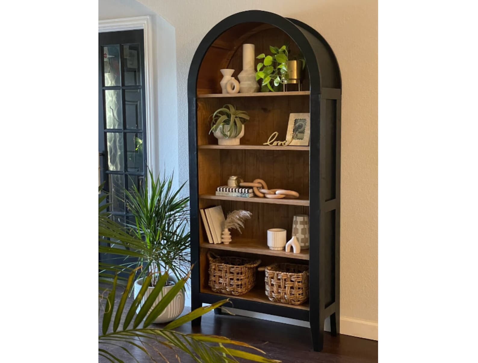 DIY Arch Top Bookcase Furniture Plans - 74 Pages of Detailed ...