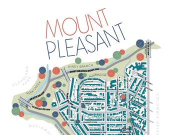 Mount Pleasant | Etsy