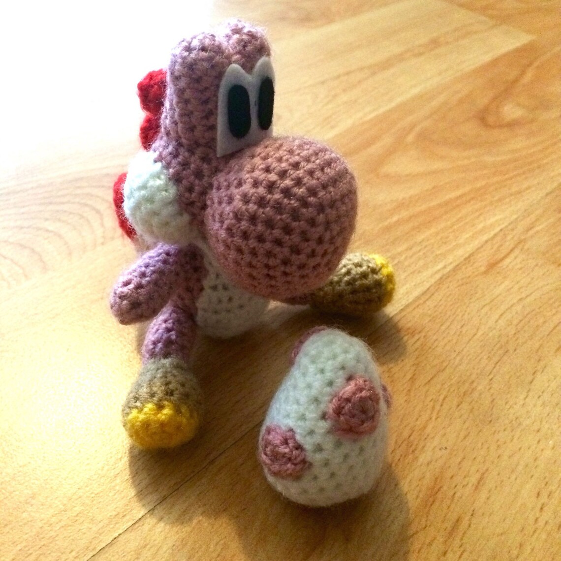 Yoshi Crochet Toy and Egg - Etsy