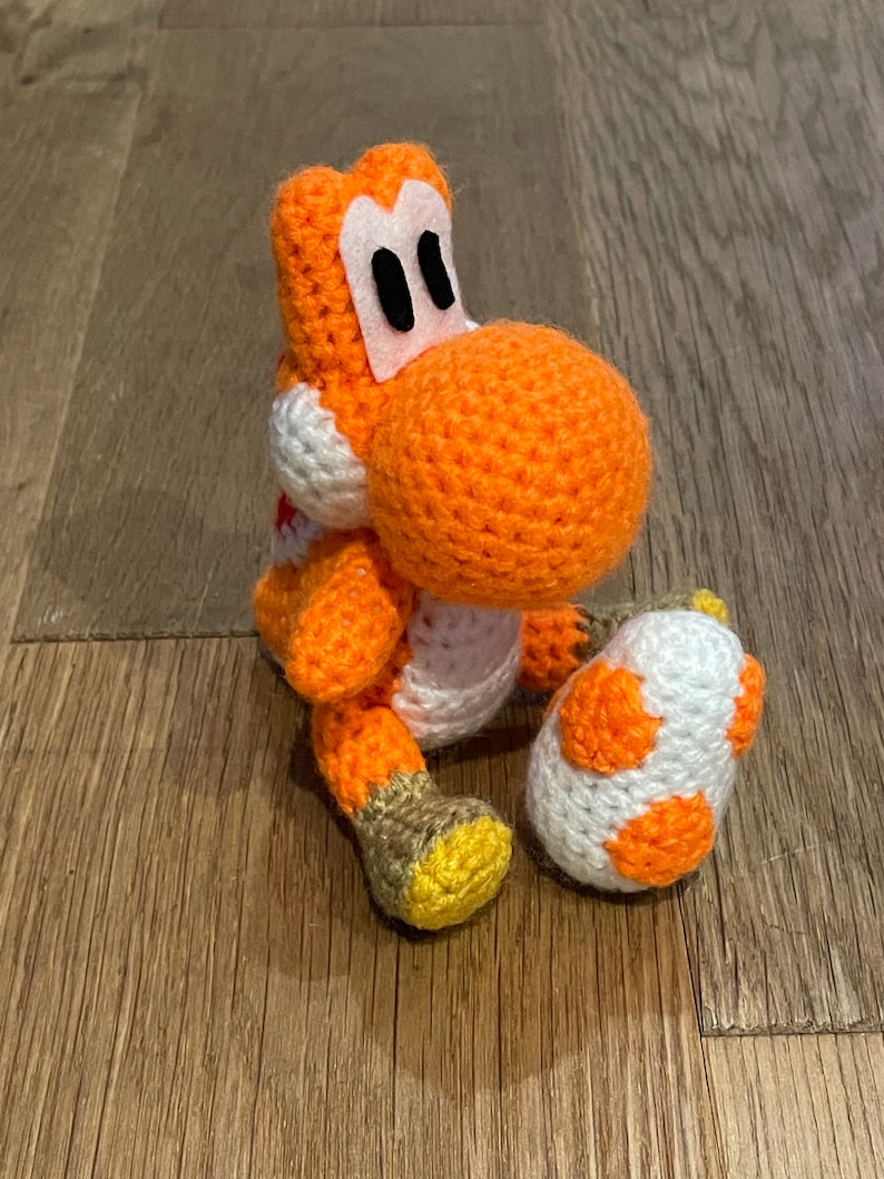 Yoshi Crochet Toy and Egg - Etsy
