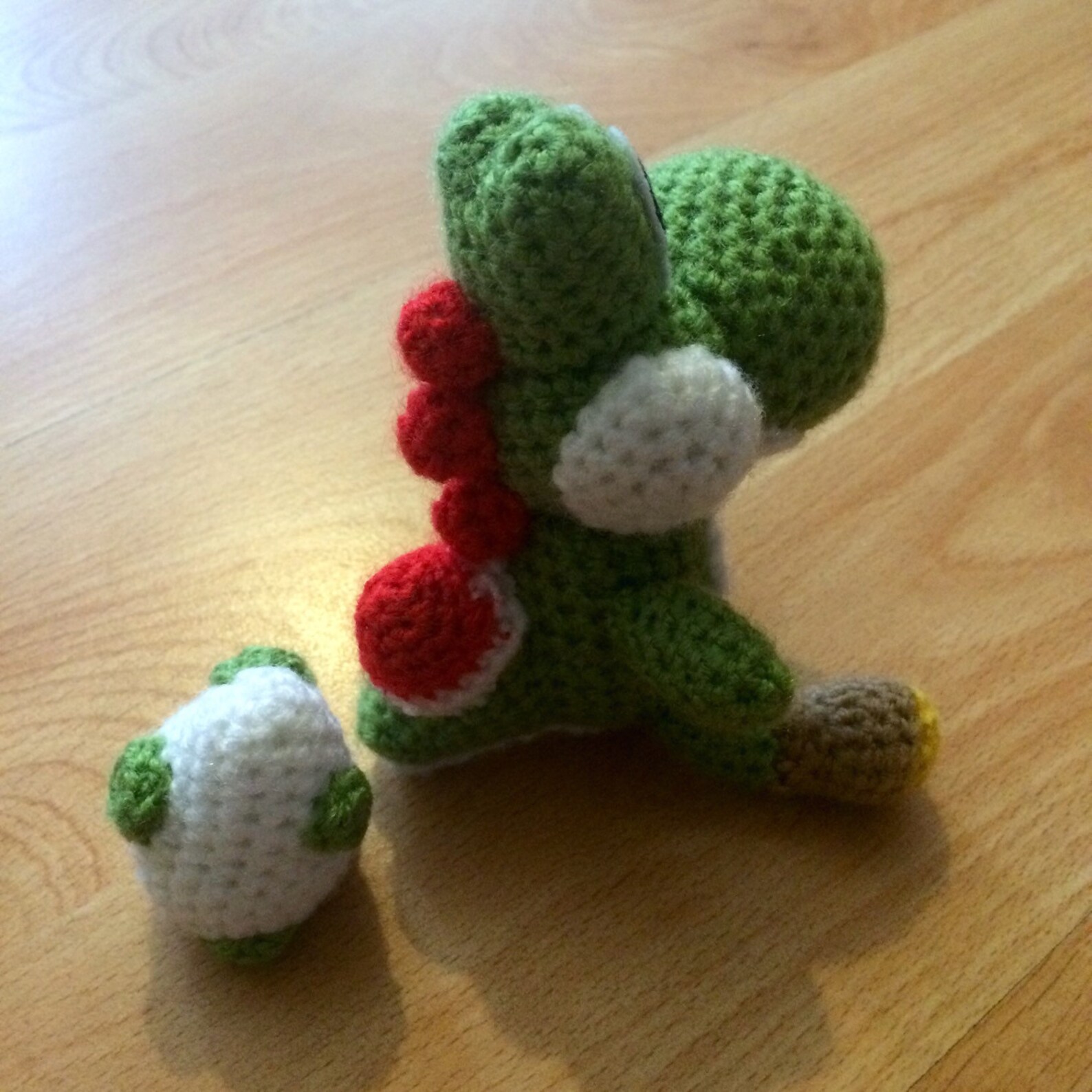 Yoshi Crochet Toy and Egg - Etsy
