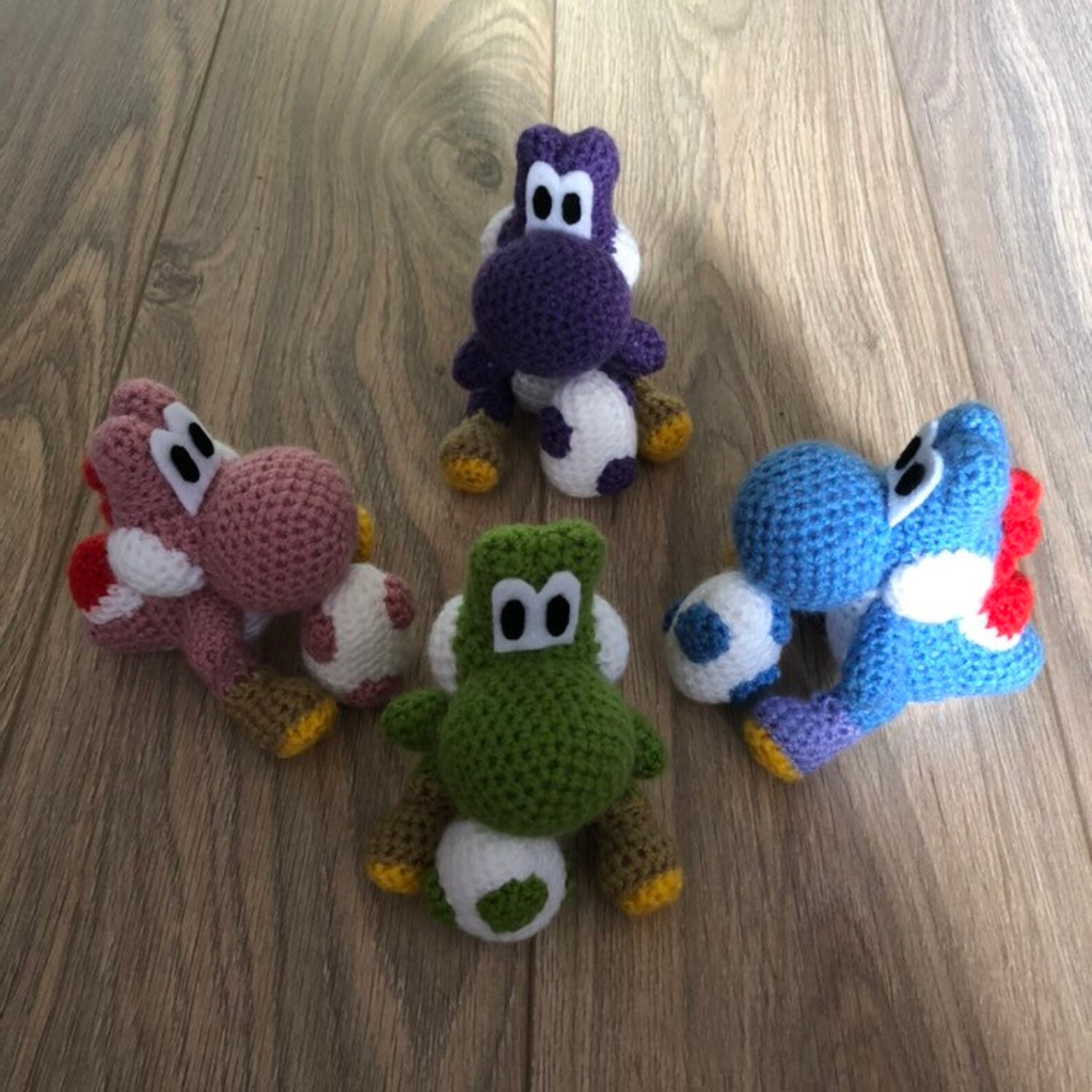 Yoshi Crochet Toy and Egg - Etsy