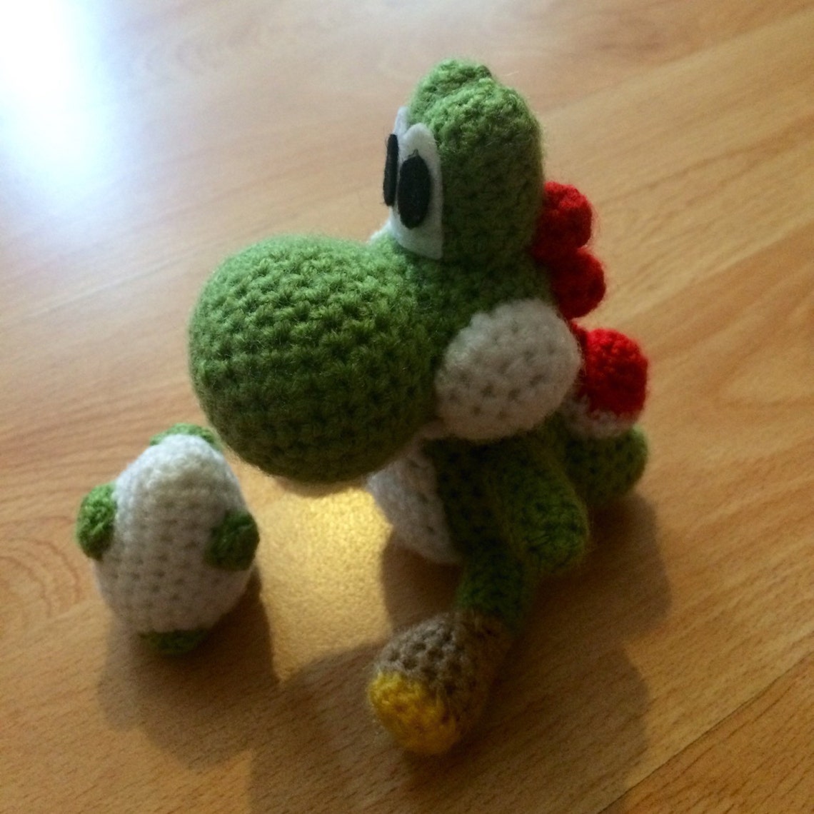 Yoshi Crochet Toy and Egg - Etsy