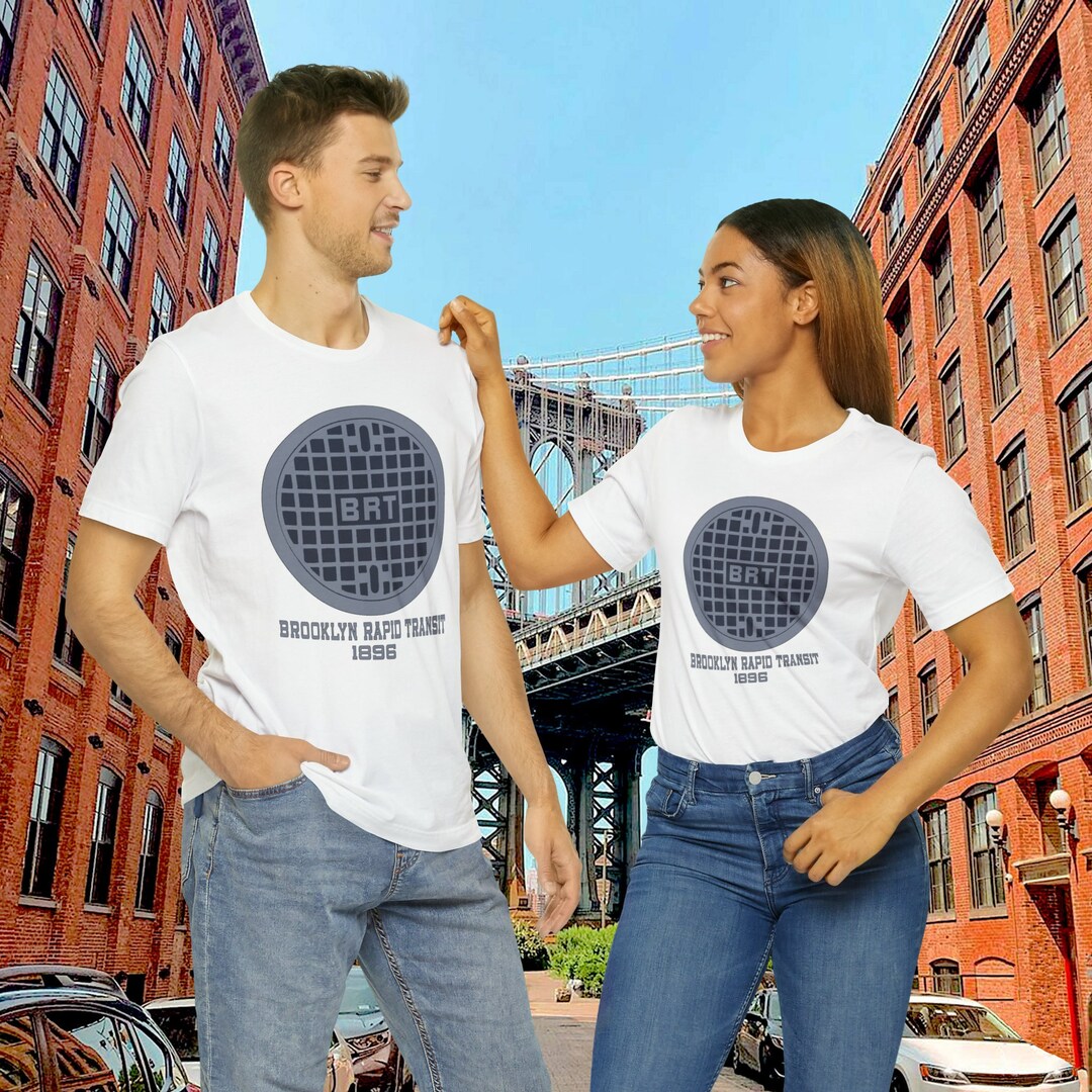 Brooklyn Rapid Transit Manhole Cover T-shirt - Etsy