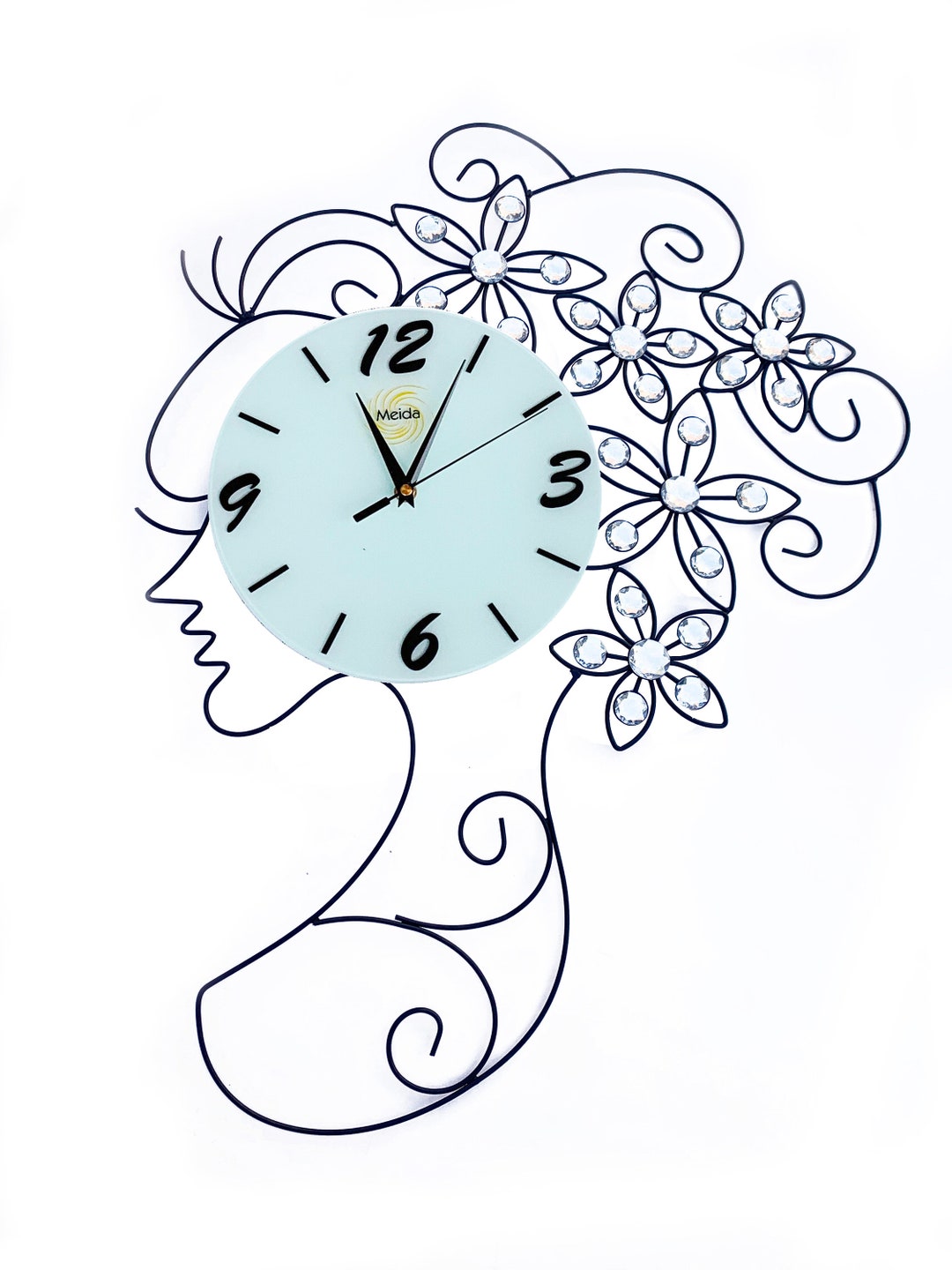 Modern Fashion Wall Clock - Etsy