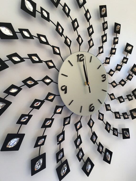 Vintage Clock modern decorsilent clockHousewarming Gift | Etsy