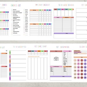 ADHD Planner for Kids | ADHD Organizer | ADHD Planner Workbook | Adhd ...