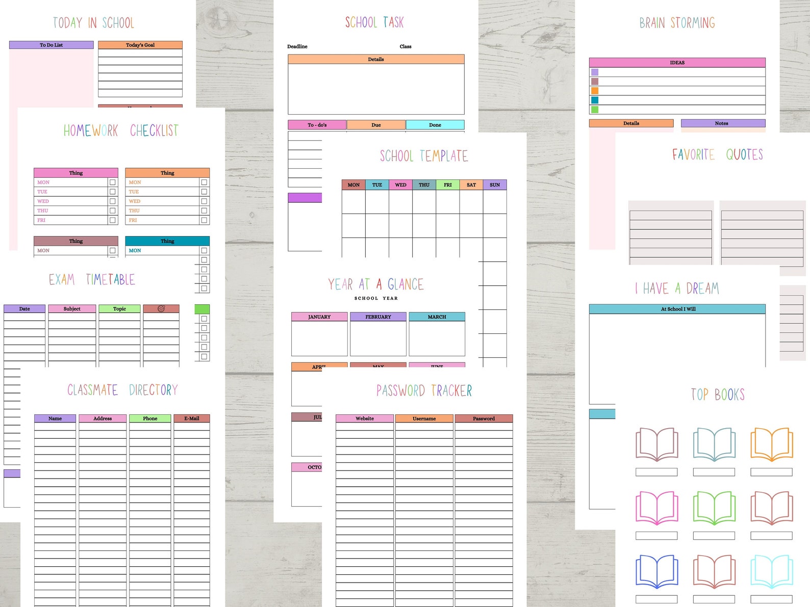 ADHD Planner for Kids | ADHD Organizer | ADHD Planner Workbook | Adhd ...