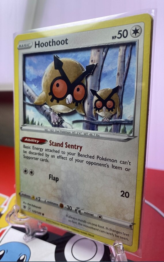 Hoothoot Pokemon Card