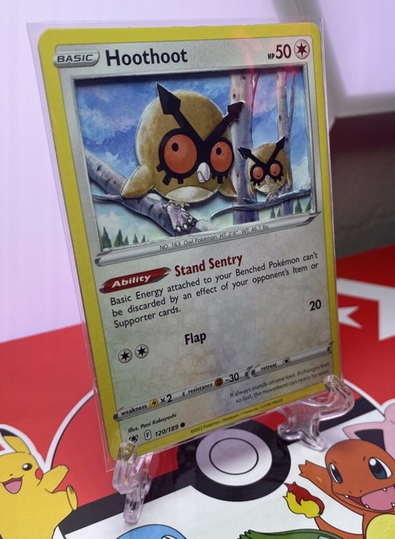 Hoothoot Pokemon Card