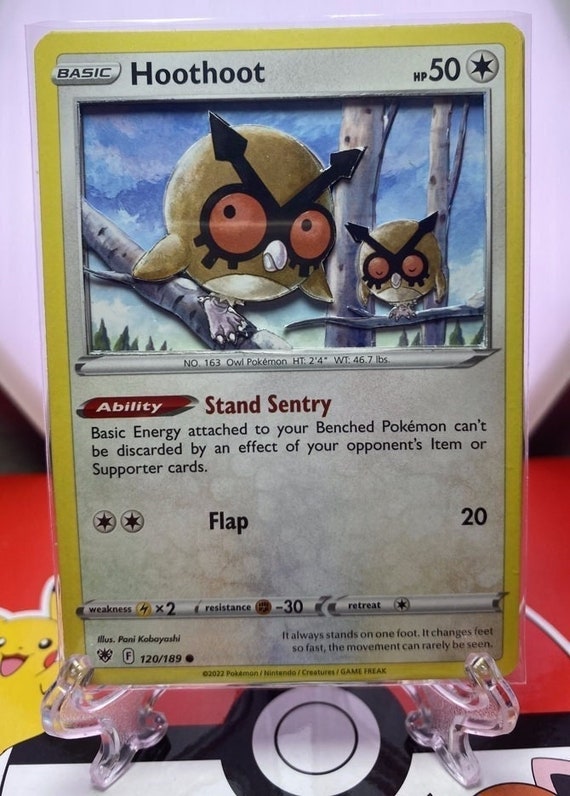 Hoothoot Pokemon Card