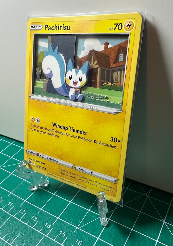Pokemon Pachirisu Card