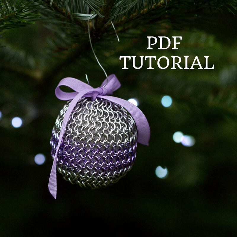 Chainmaille Ornament - Etsy