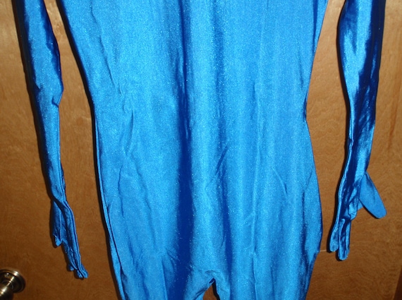 Royal Blue Unitard 2nd Skin Halloween Costume Zentai … - Gem