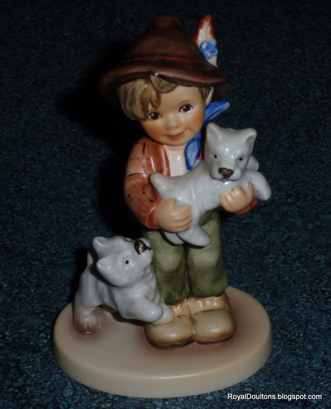 Limited Edition Goebel Hummel Figurine "frisky Friends" #2008 With Box ...