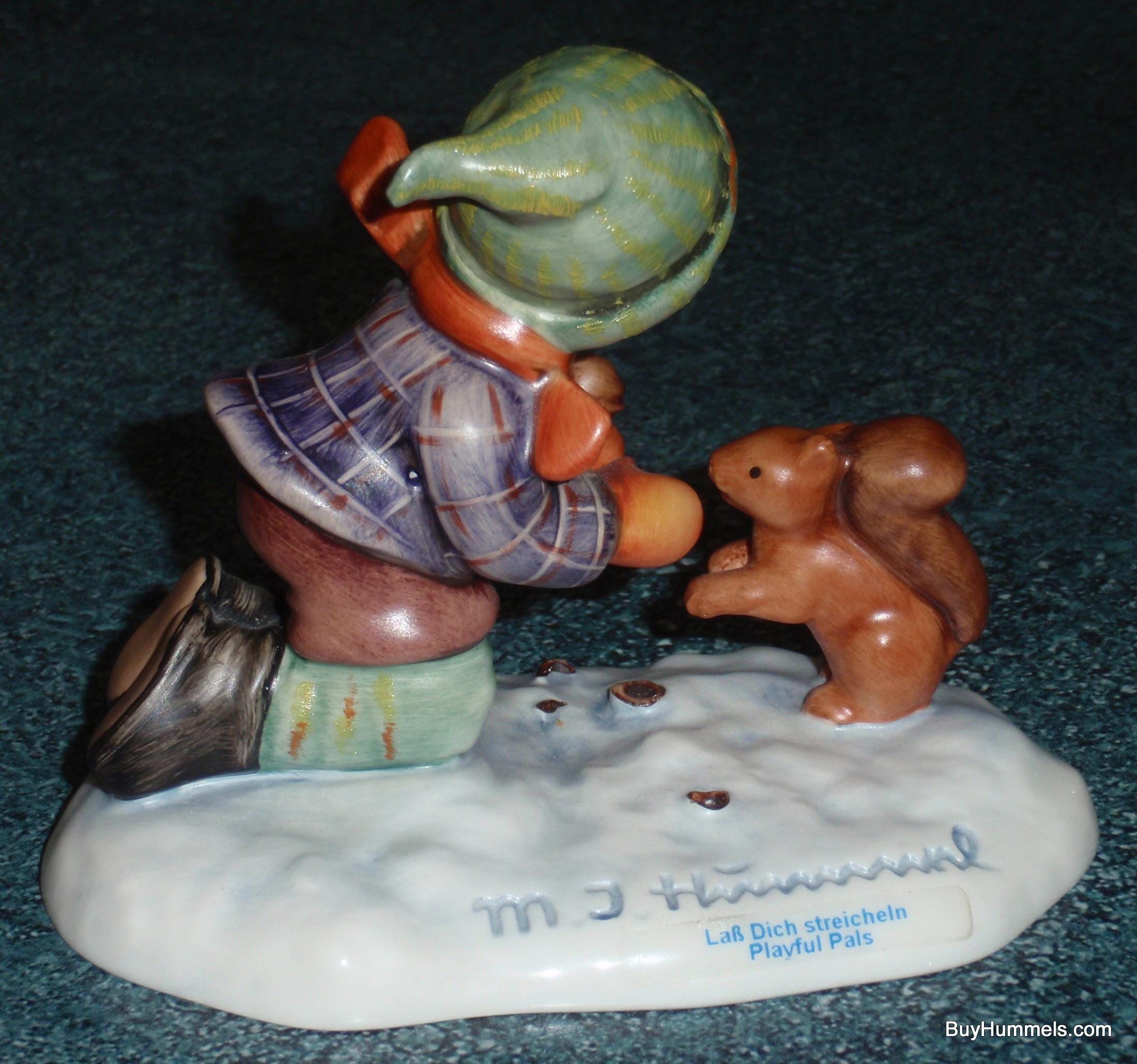 LIMITED EDITION "playful Pals" Hummel Figurine With Box #2053 Boy With ...