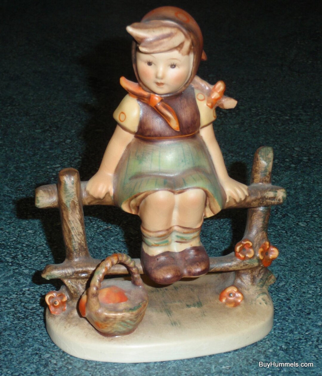 1950s "just Resting" Goebel Hummel Figurine #112/1 TMK2 FULL BEE ...