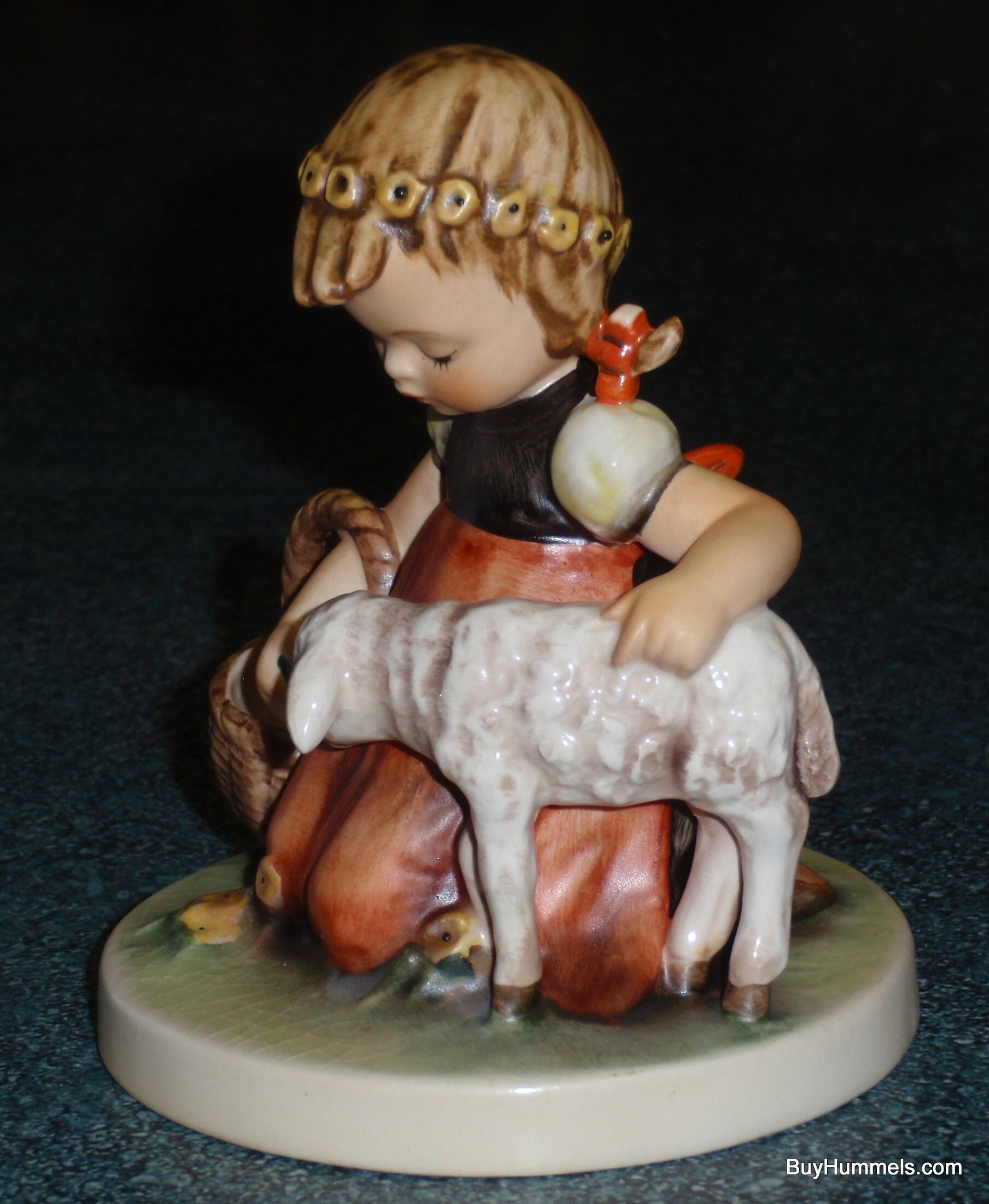 Favorite Pet Goebel Hummel Figurine 361 Girl With Baby Sheep | Etsy