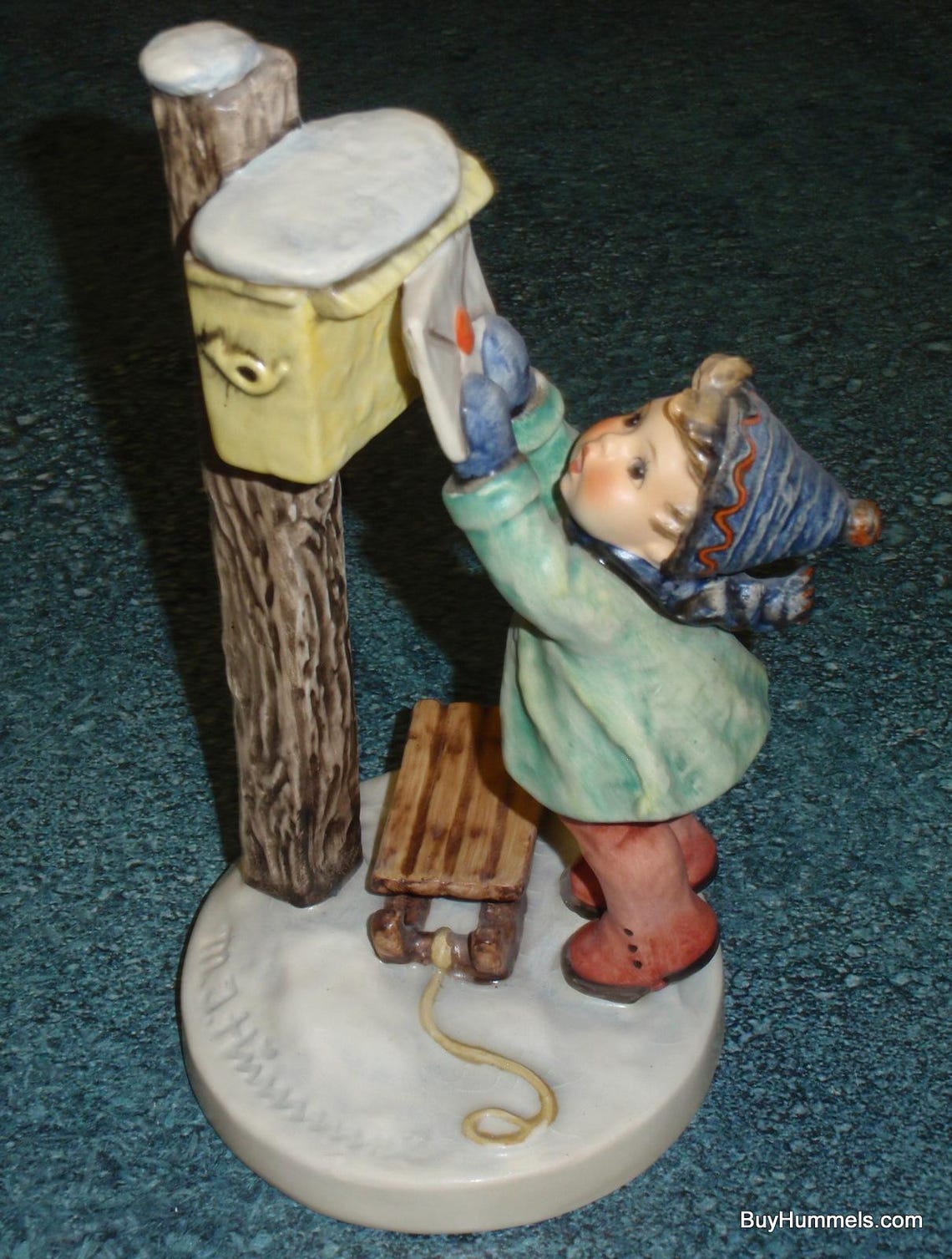 Letter to Santa Goebel Hummel Figurine #340 - Makes A Perfect Vintage ...
