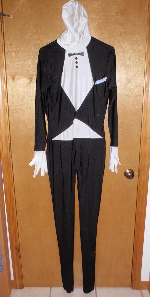Tuxedo Costume Adult Halloween Cosplay Butler 2nd Ski… - Gem