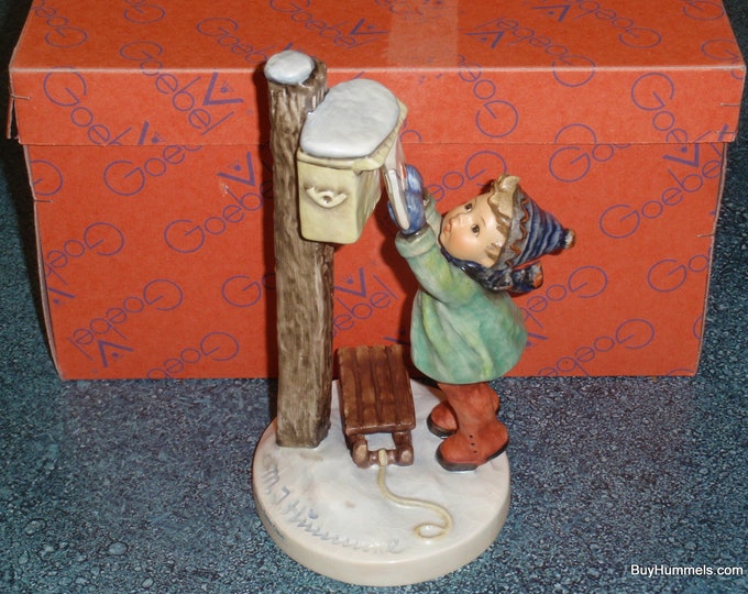 Letter to Santa Goebel Hummel Figurine 340 TMK5 With Original - Etsy