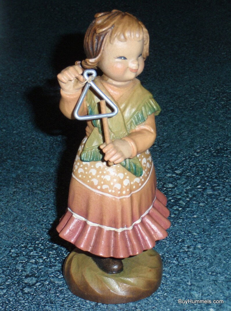 Anri Juan Ferrandiz "tiny Sounds" 6" Wood Carved #652004 With Original ...