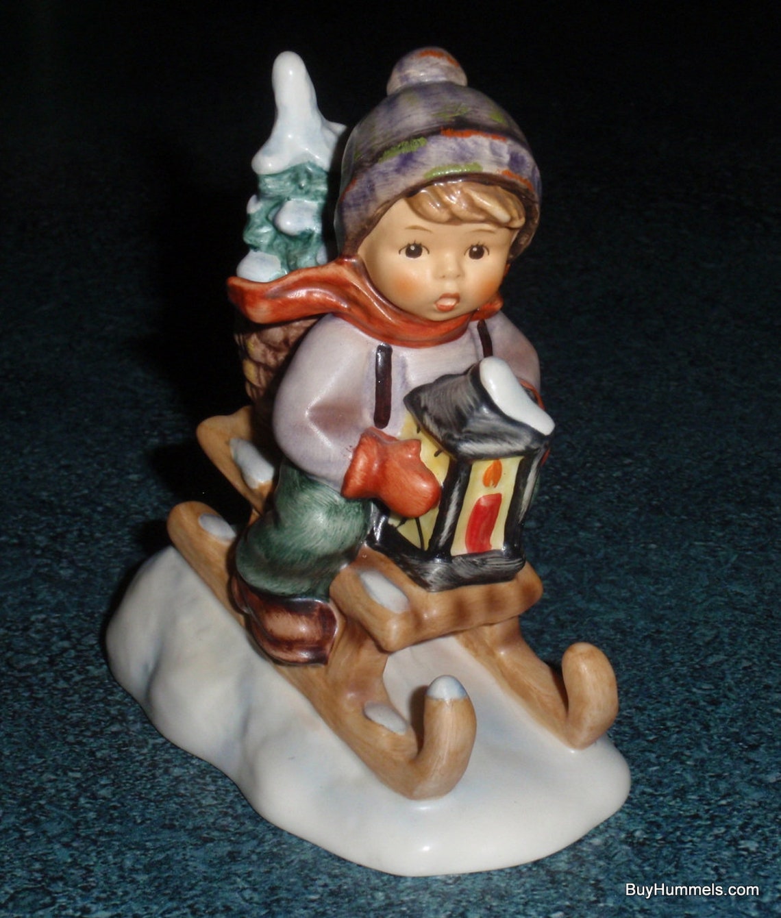 Ride Into Christmas Goebel Hummel Figurine 396 2/0 Boy - Etsy