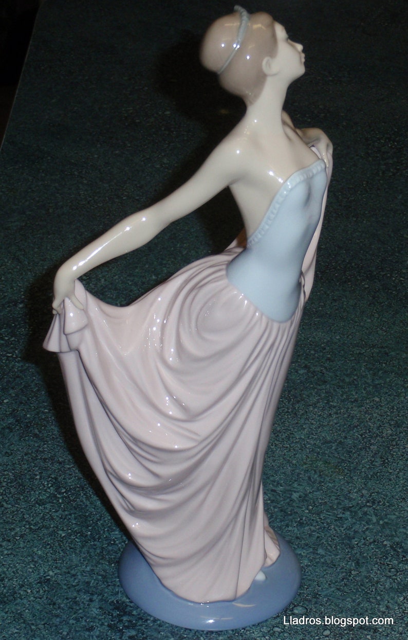 The Dancer Elegant Lladro Figurine 5050 Glossy Finish | Etsy