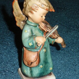 Celestian Musician Goebel Hummel Angel Playing Violin Figurine #188/0 ...