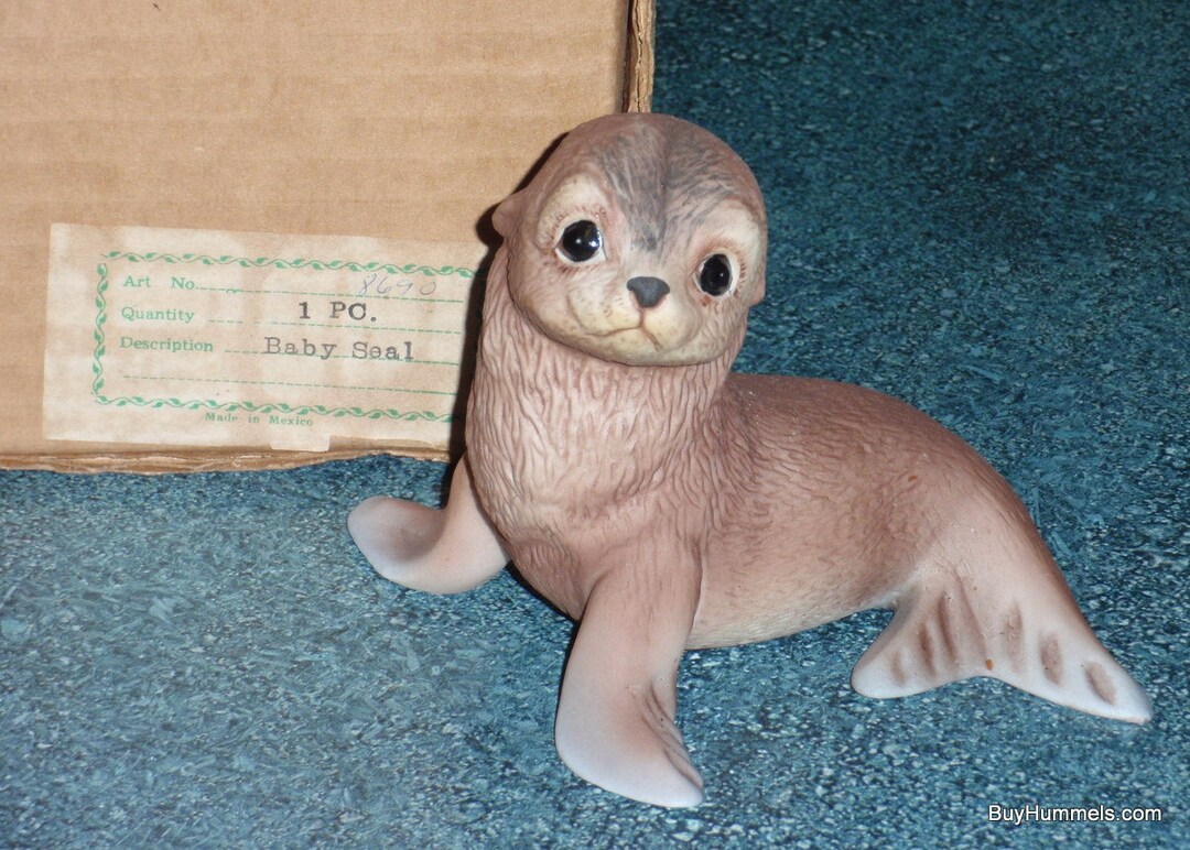 Roger Brown "akiku" Baby Seal 1979 From the Loveable Series - Cute ...