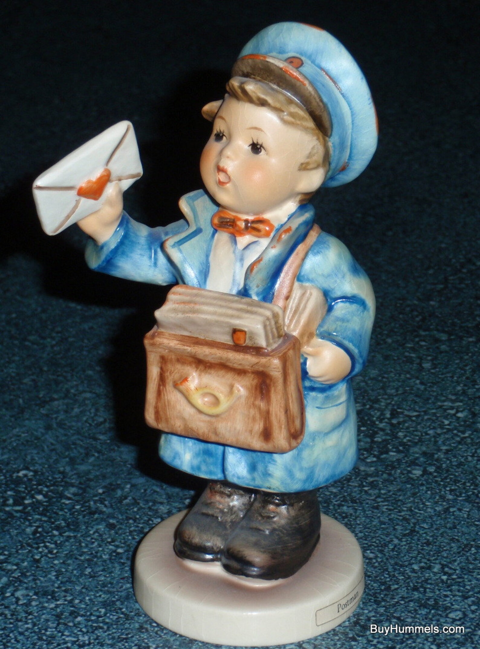 Vintage postman Goebel Hummel Mailman Figurine 119 Cute Collectible ...
