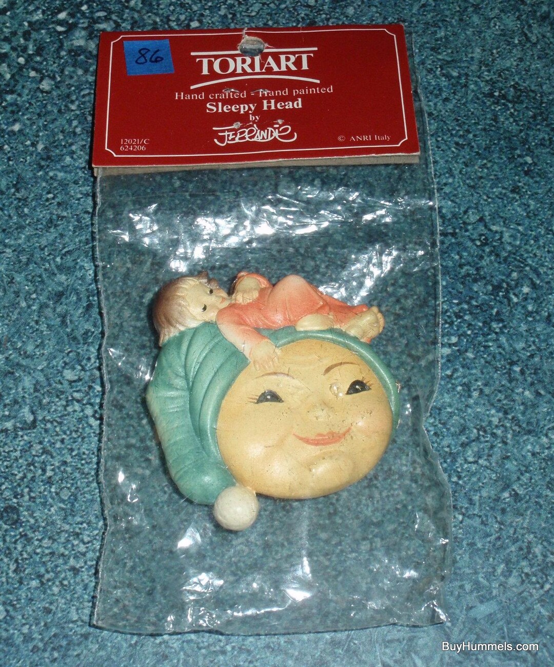 The "sleepy Head" ANRI Toriart Ferrandiz Christmas Ornament - Girl ...