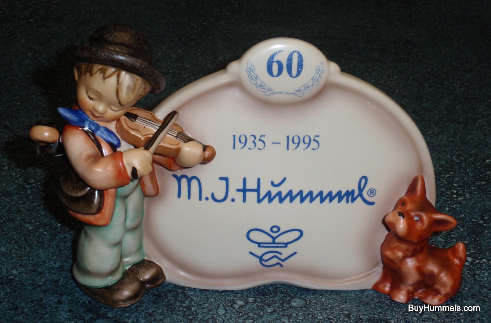 Puppy Love Goebel Hummel Display Plaque 767 TMK7 60 Year | Etsy
