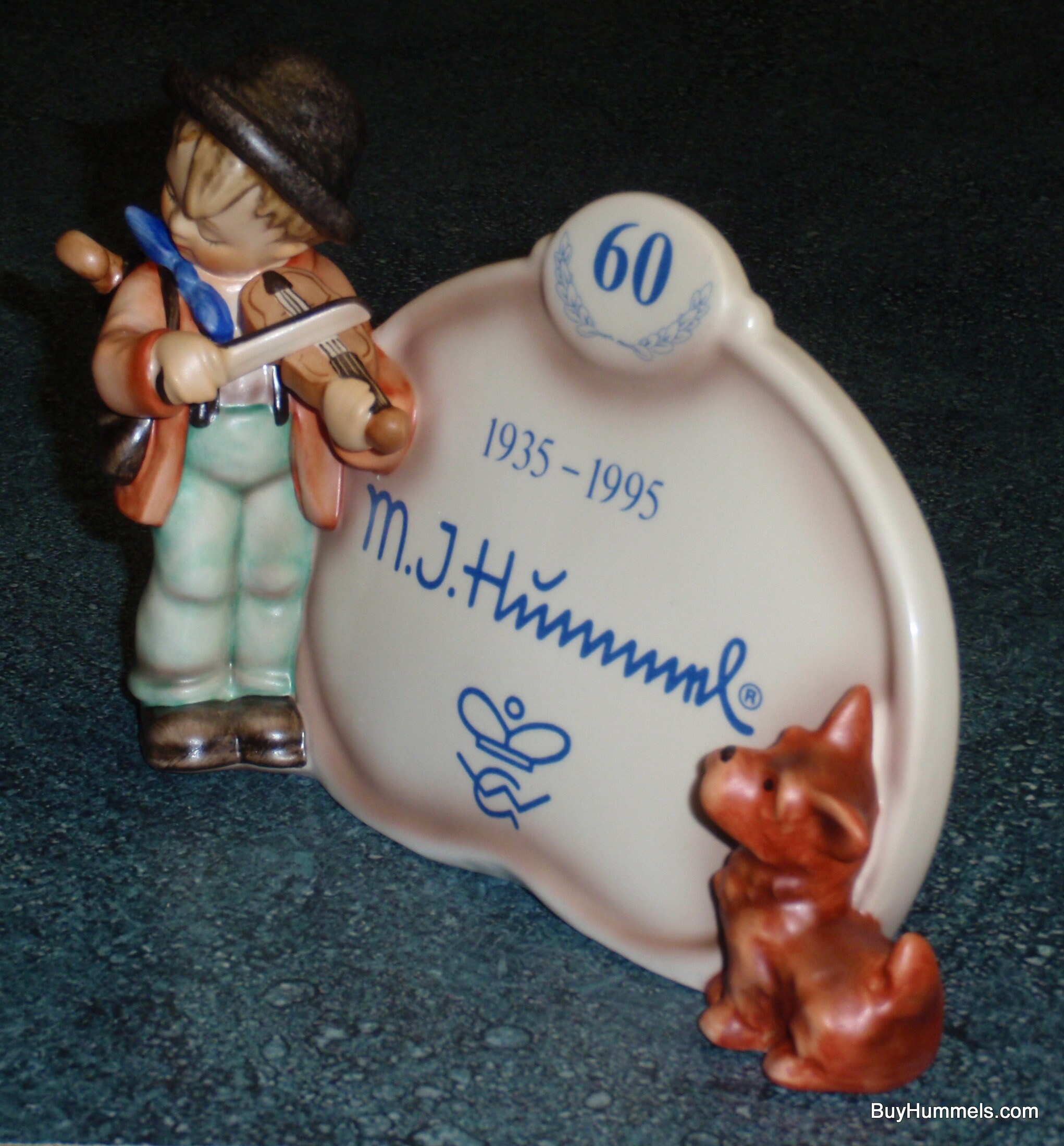 Puppy Love Goebel Hummel Display Plaque 767 TMK7 60 Year | Etsy